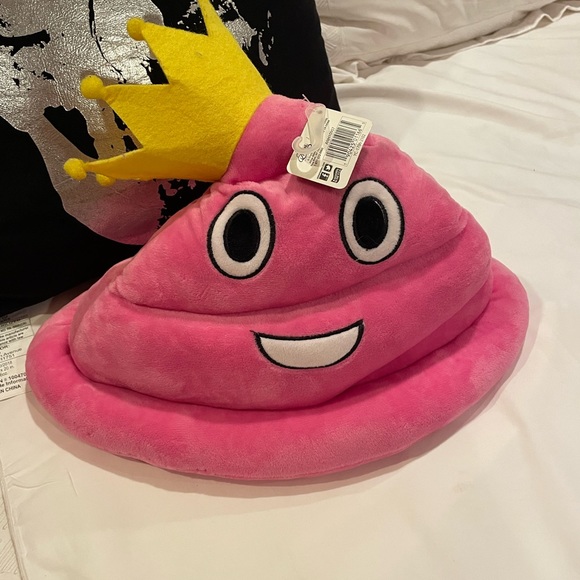 Emoji | Toys | Pink Princess Emoji Poop Hat | Poshmark